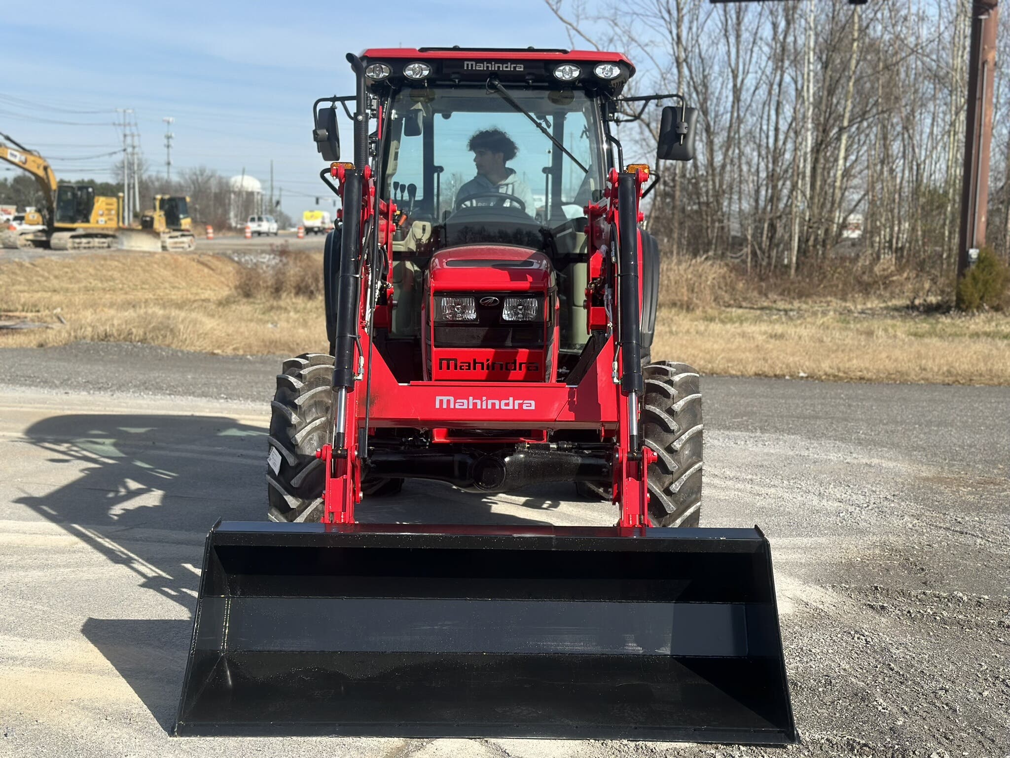 2023 Mahindra 6000 Series 6075 Cab w/ Loader