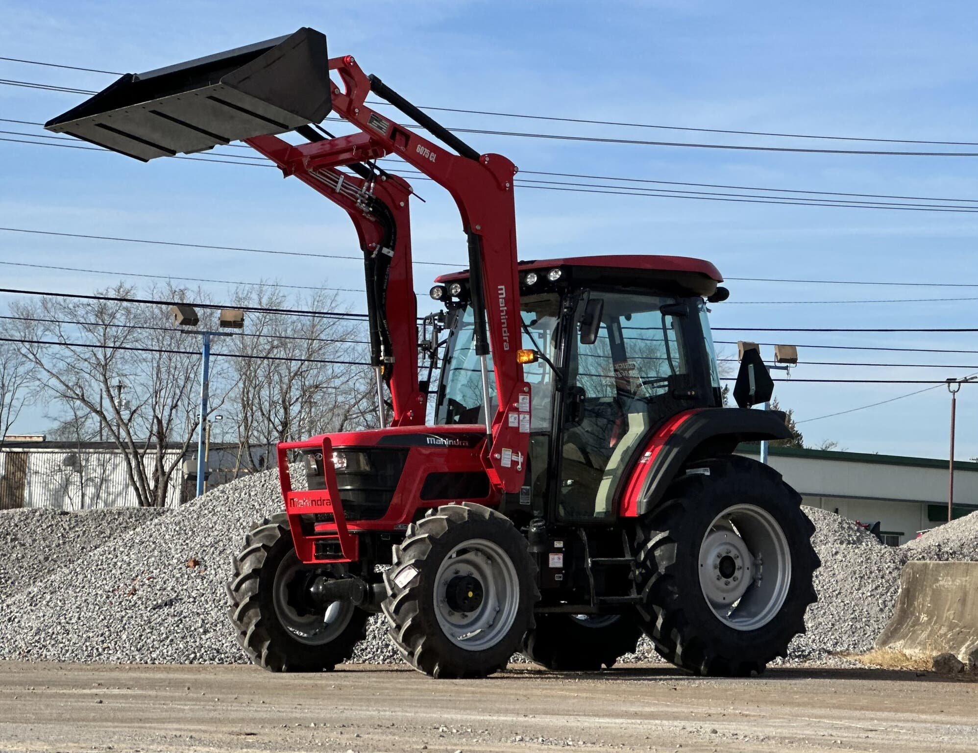 2023 Mahindra 6000 Series 6075 Cab w/ Loader