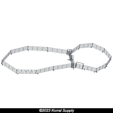 WW EXPRESS PORTABLE CORRAL SYSTEM - STANDARD PLUS 3