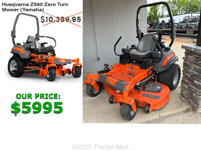 2019 Husqvarna Z500 Series Z560 ZTR