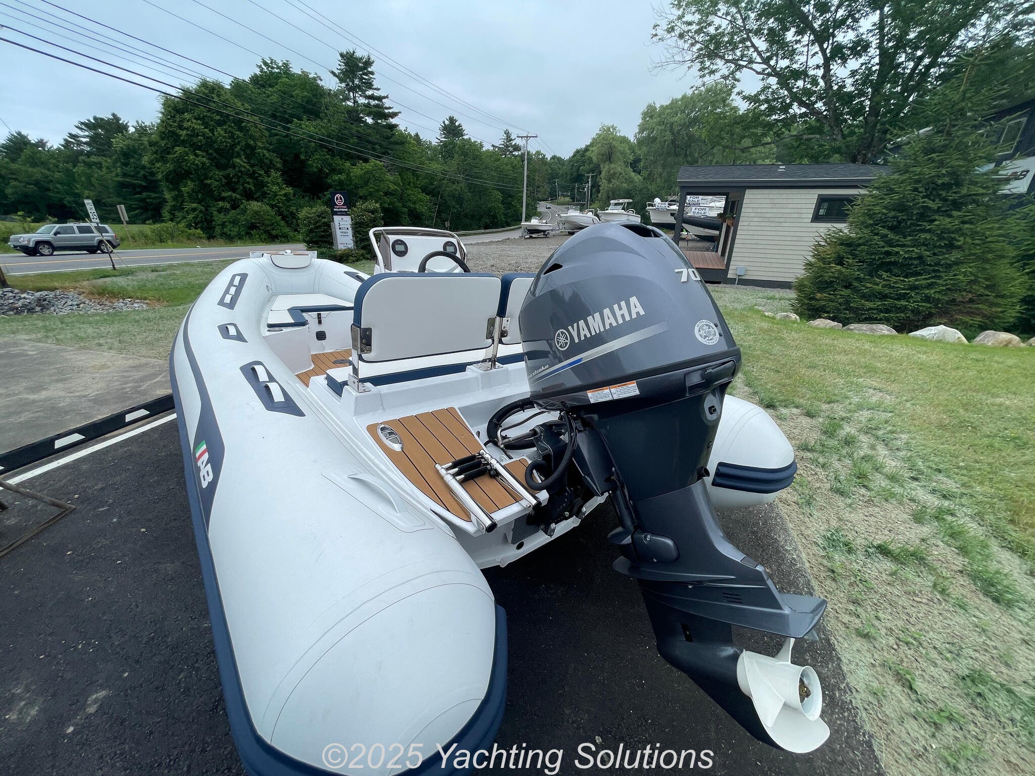 Rigid Inflatable - 2025 AB Inflatables Alumina 13 ALX | Motor & Keel