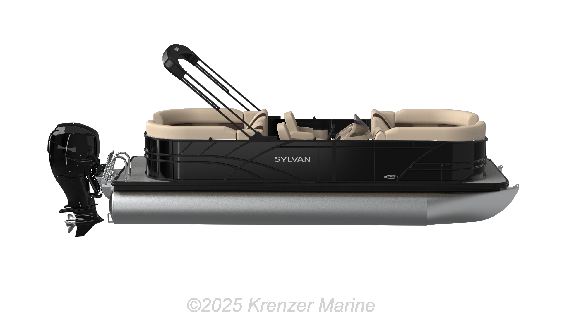 Pontoon - 2026 Sylvan Mirage LZ 8520 | Motor & Keel
